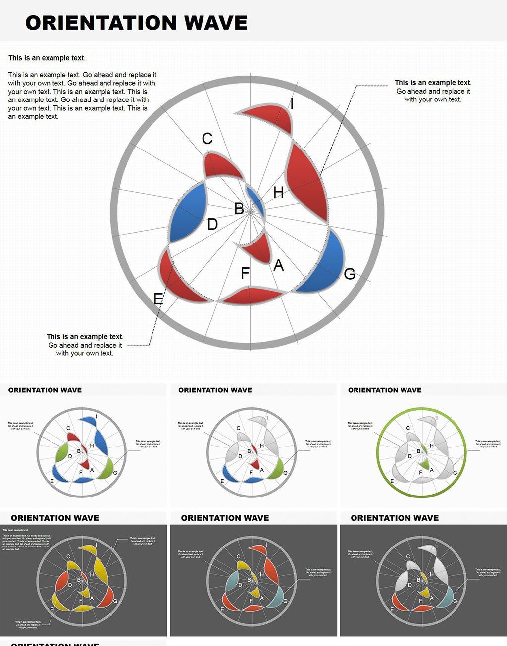 Orientation Wave PowerPoint Charts Template - Download Now