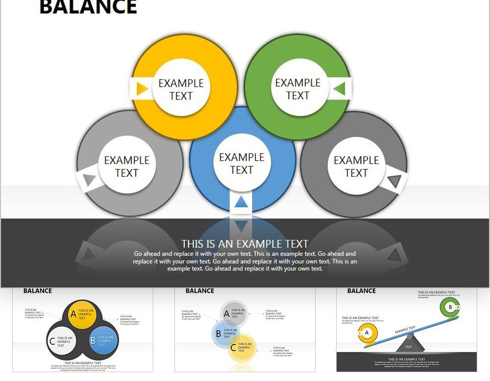 Balance PowerPoint charts | ImagineLayout.com