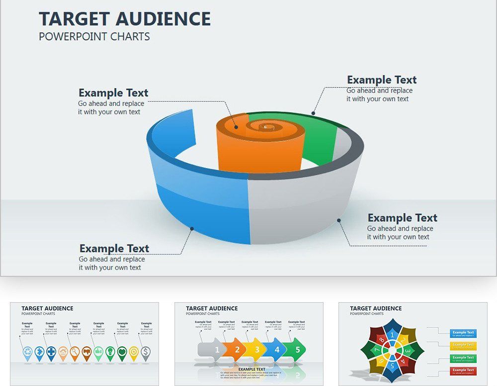 Target Audience PowerPoint Charts: 25 Dynamic Slides