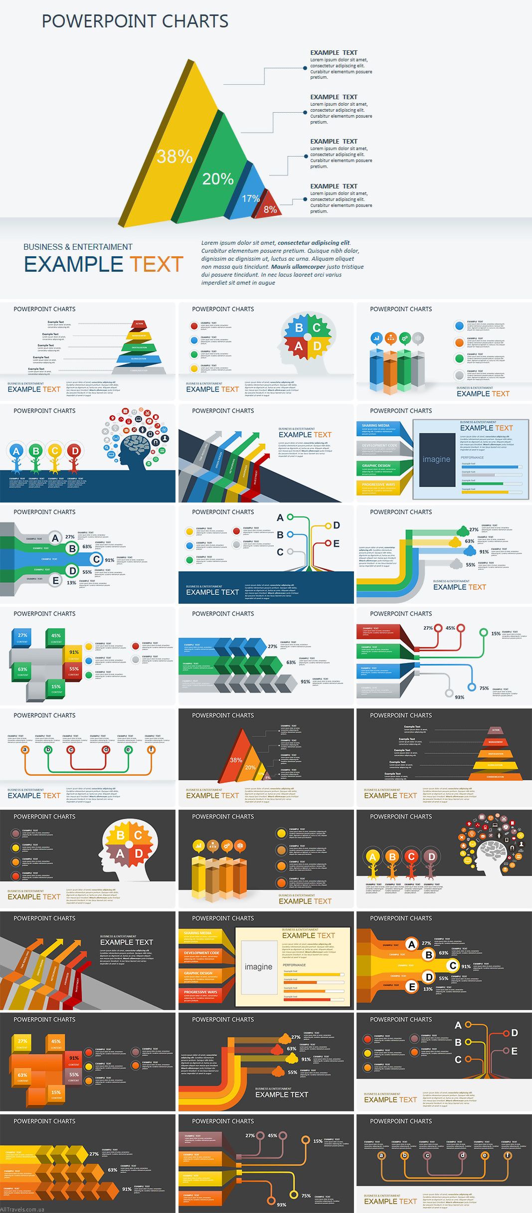 Sales PPT Charts Template: 28 Winning Slides