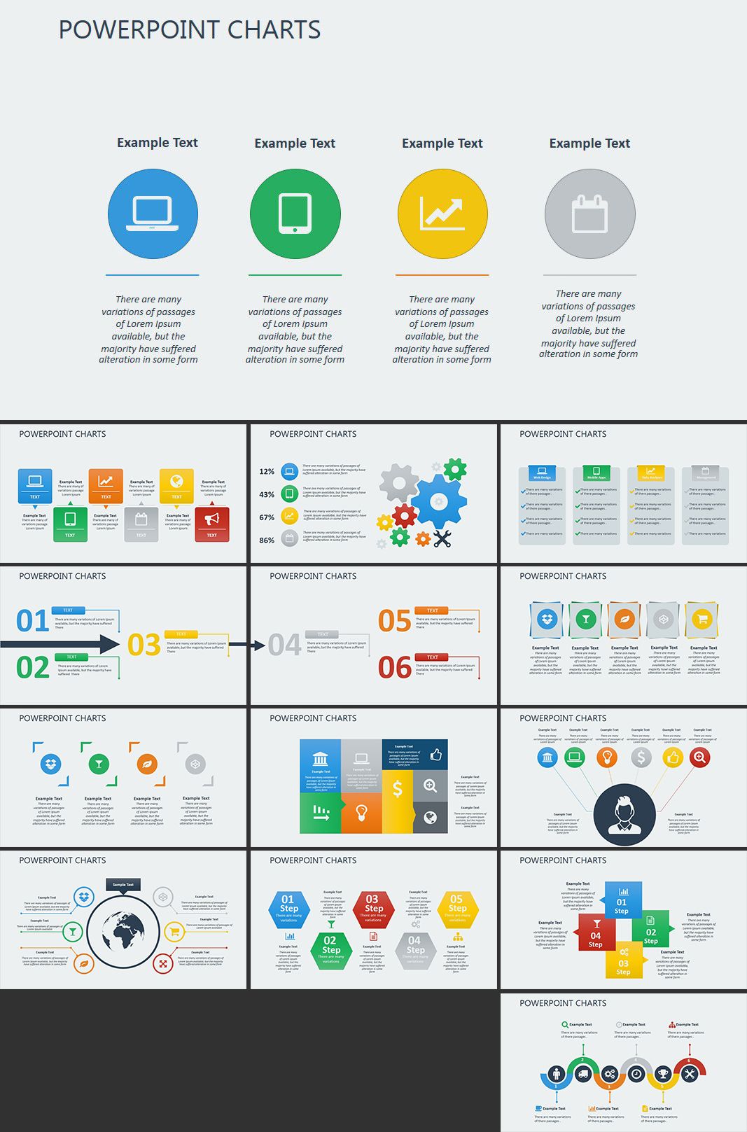Accessory PowerPoint Charts Template | Download Presentation