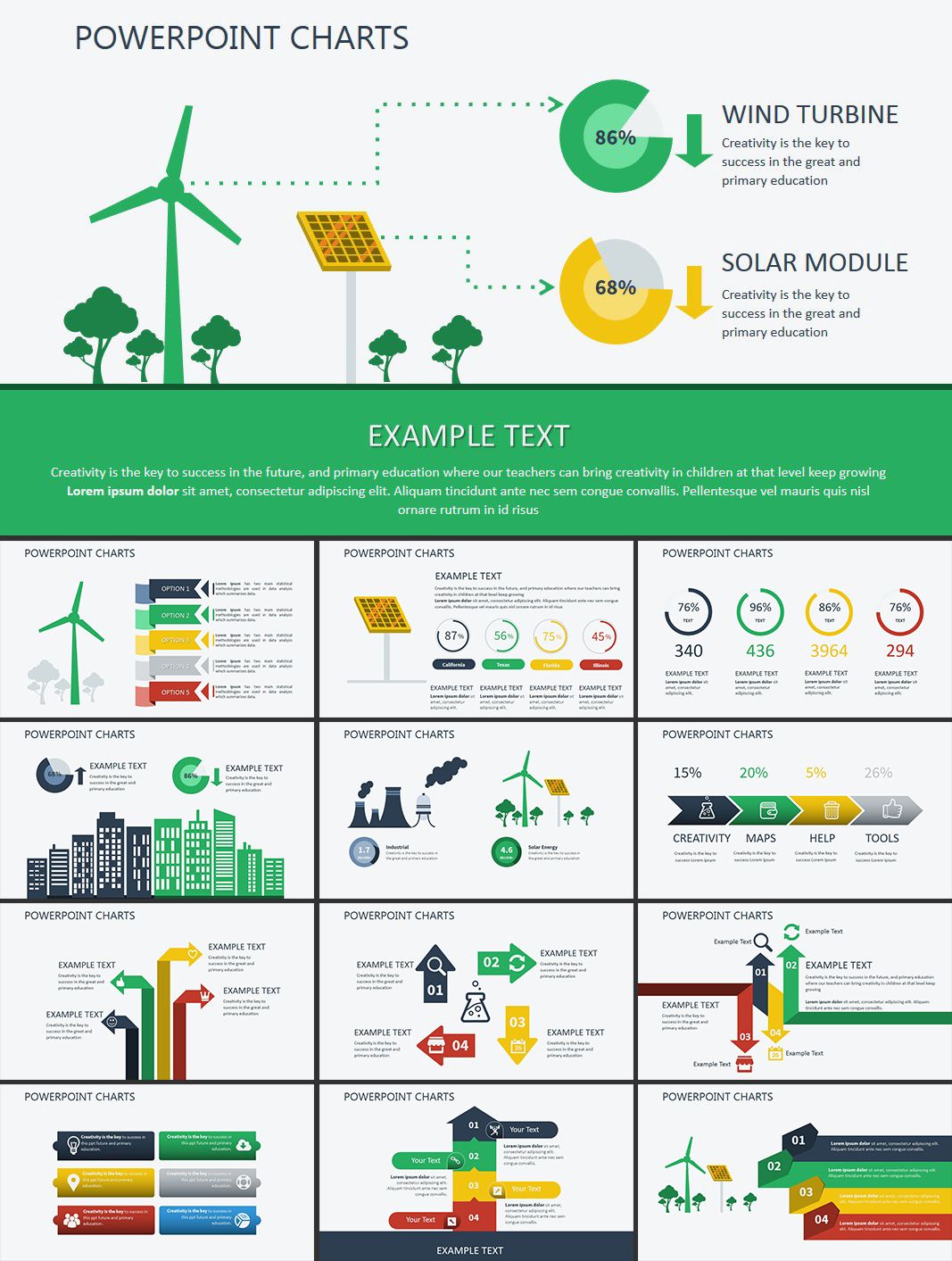 Renewable Energy PPT Charts: Eco-Friendly Templates