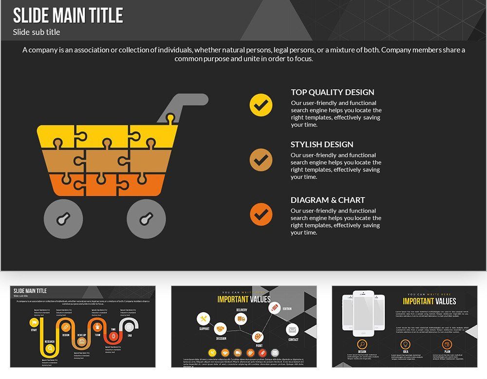 Gadgets and Software PowerPoint Charts Template: Download PPTX
