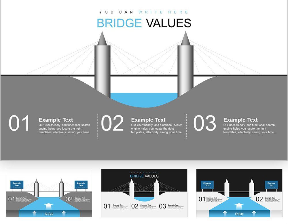Free Bridge Value PowerPoint Charts Template | Download Presentation