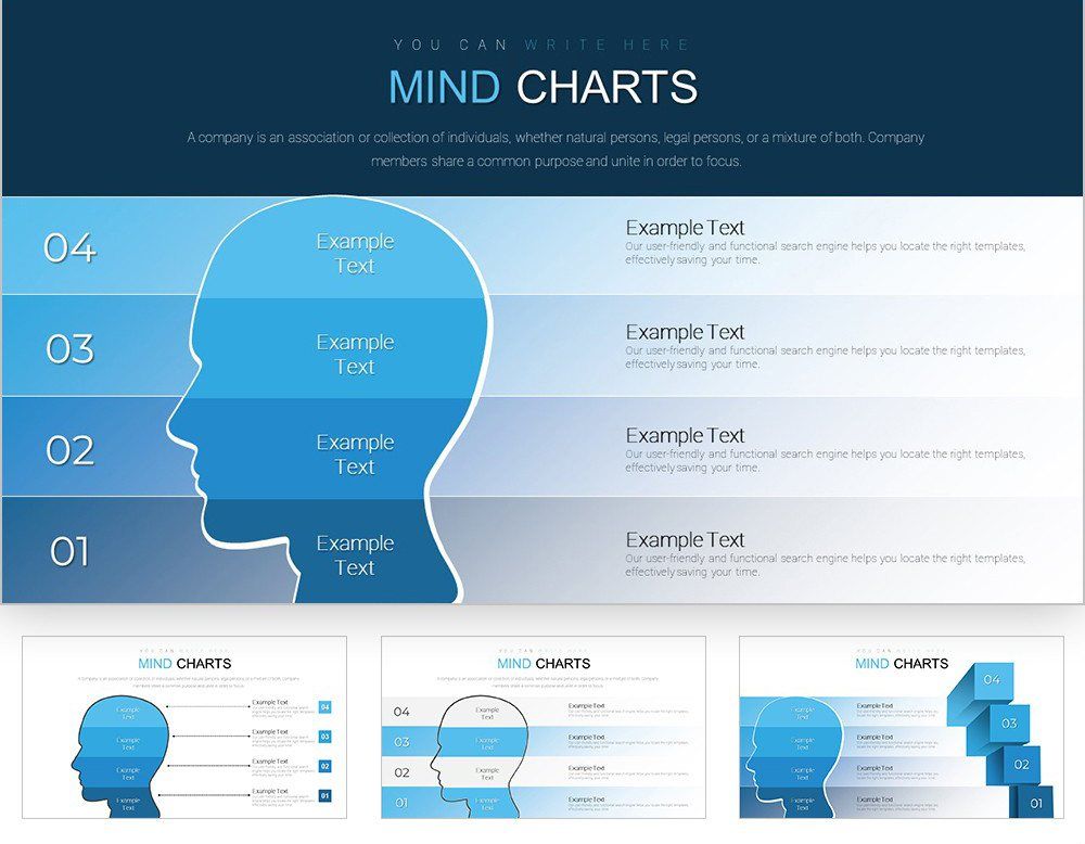 Mind PowerPoint Charts - Download Template Presentation