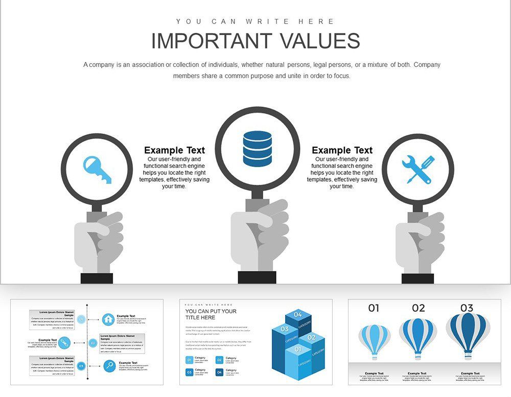 Action Plan Steps PowerPoint Charts Template