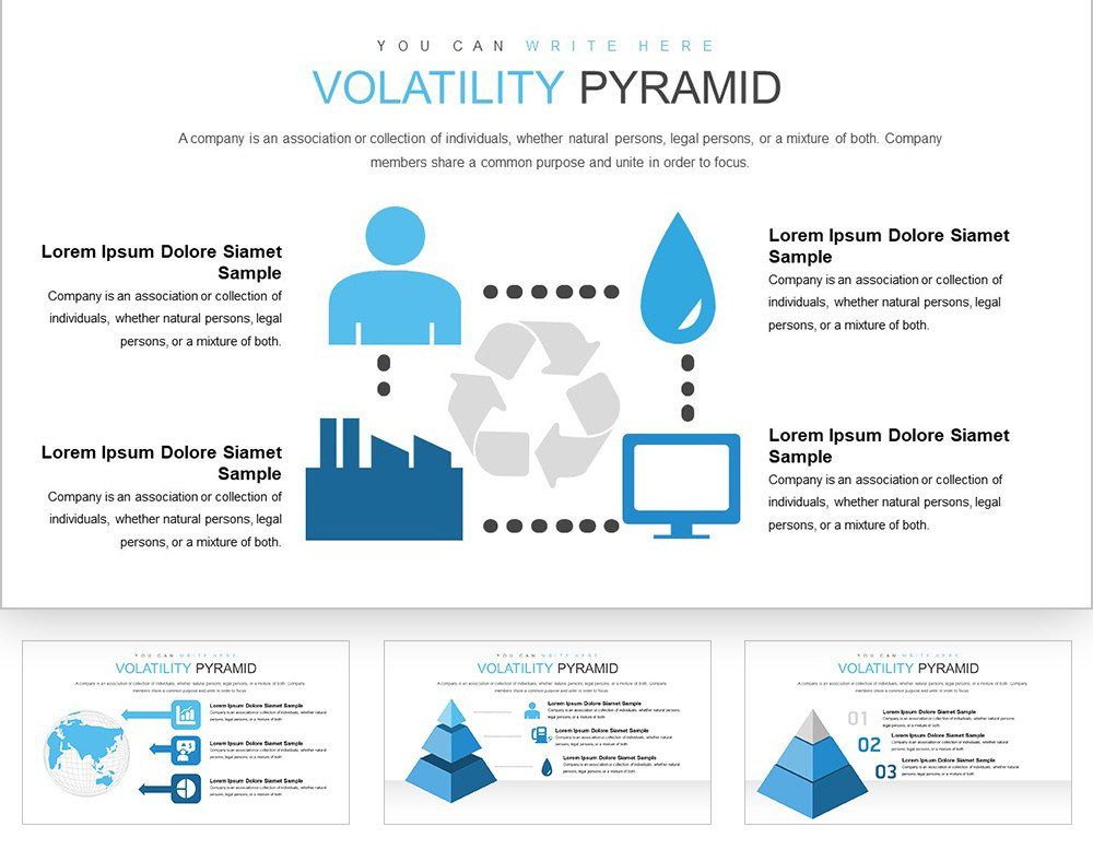 Volatility Pyramid PowerPoint chart | ImagineLayout.com