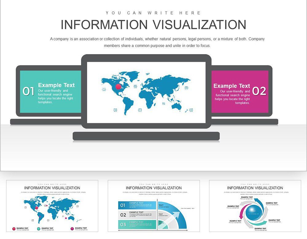Information Visualization PowerPoint Charts for Data Pros