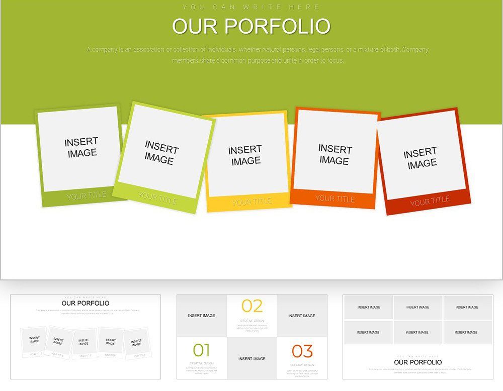 Visual Portfolio Charts: Showcase Work in PowerPoint