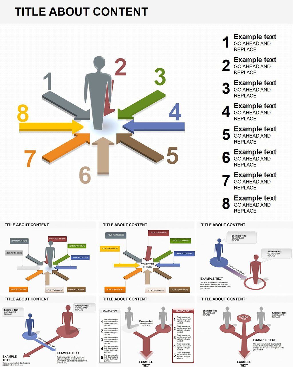 People Communication PowerPoint Diagram Set