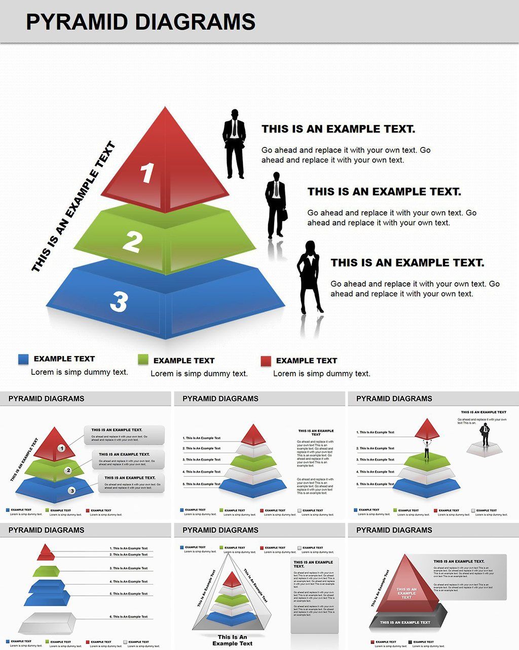 Pyramid PowerPoint Diagram template