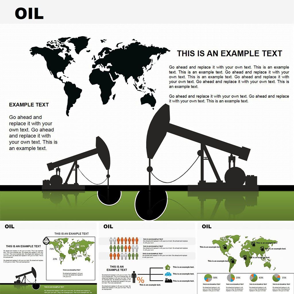 OIL PowerPoint diagram template