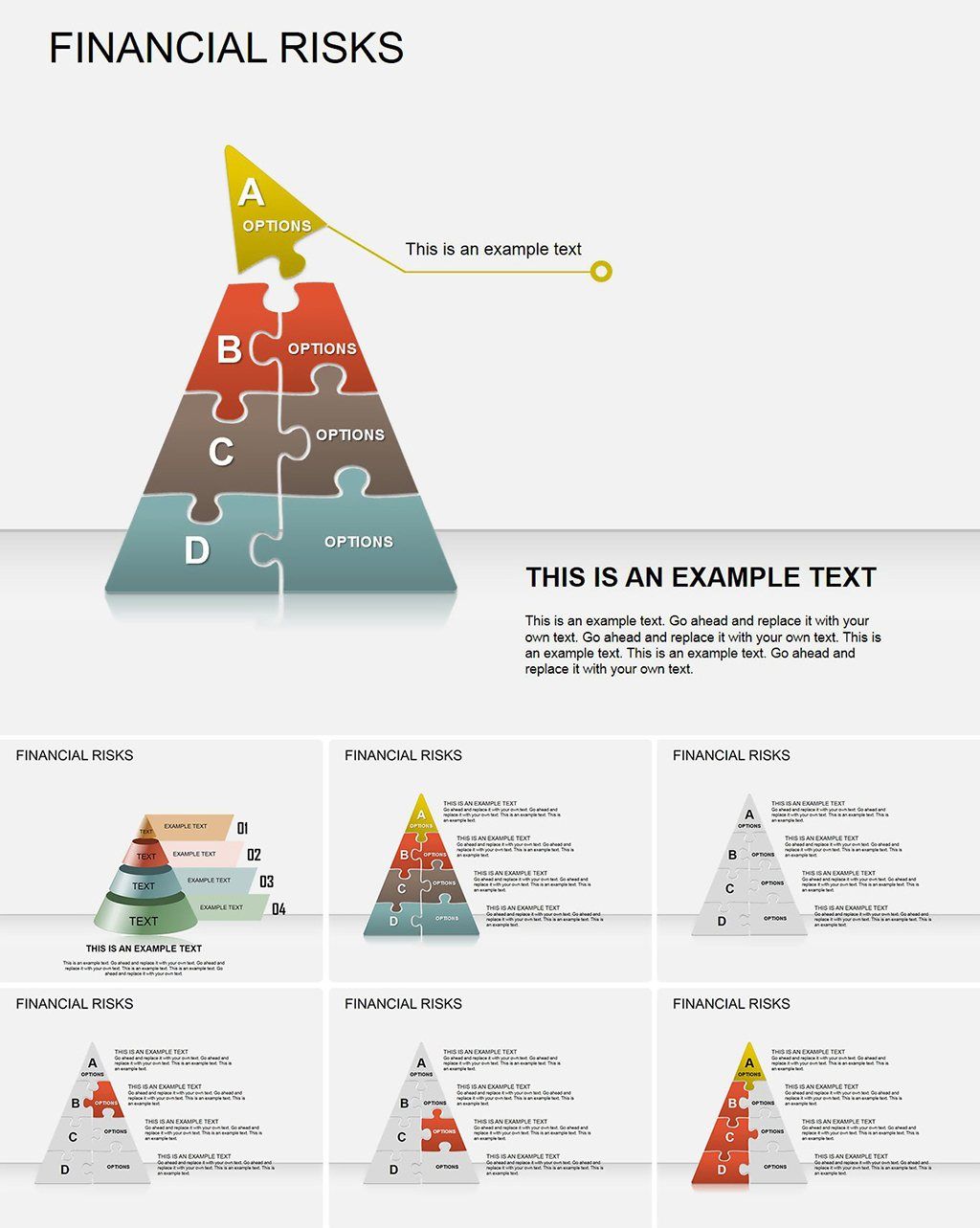 Financial Risks PowerPoint Diagrams Template: Download PPTX