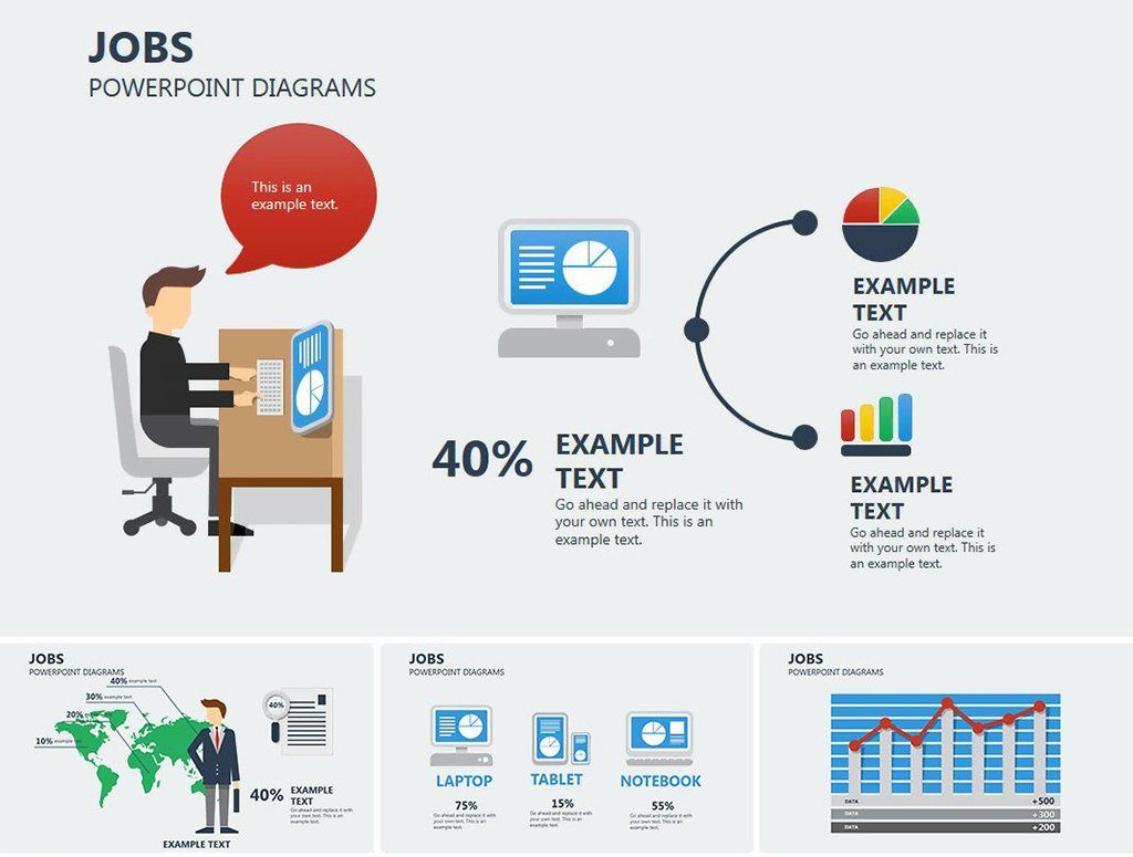 Jobs PowerPoint diagrams