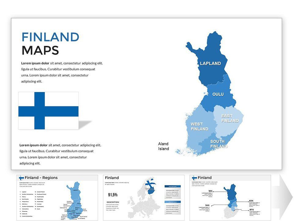 Finland PowerPoint Maps: Download PPT