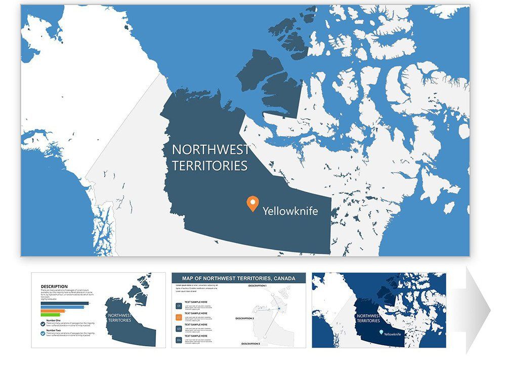 Northwest Territories Canada PowerPoint Maps Presentation