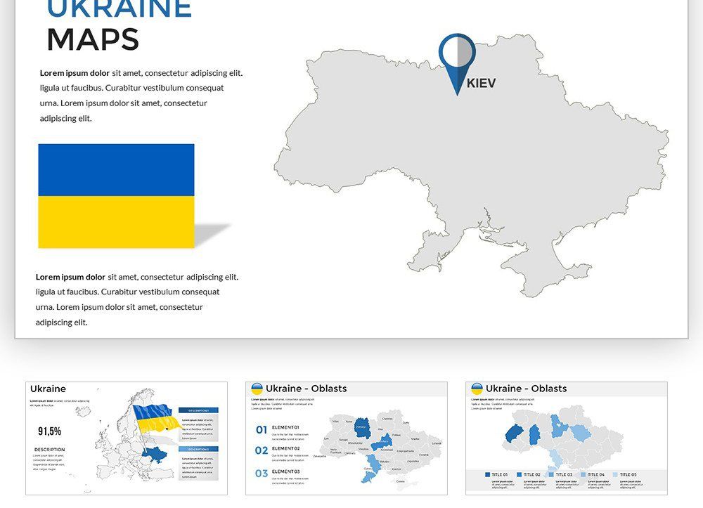 Ukraine PowerPoint Maps: Download PPT