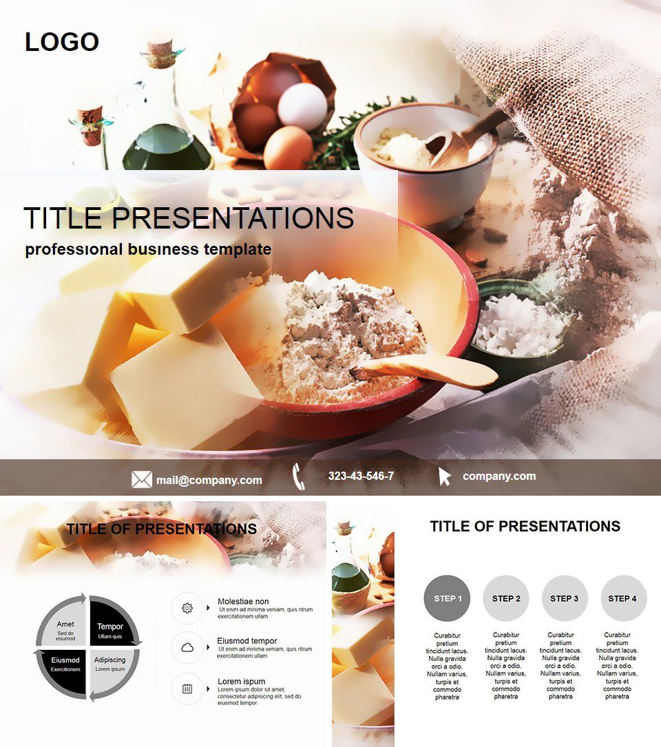 Recipe Book Culinary PPT Template