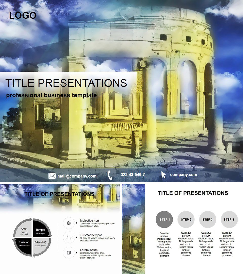 Ancient City PowerPoint templates