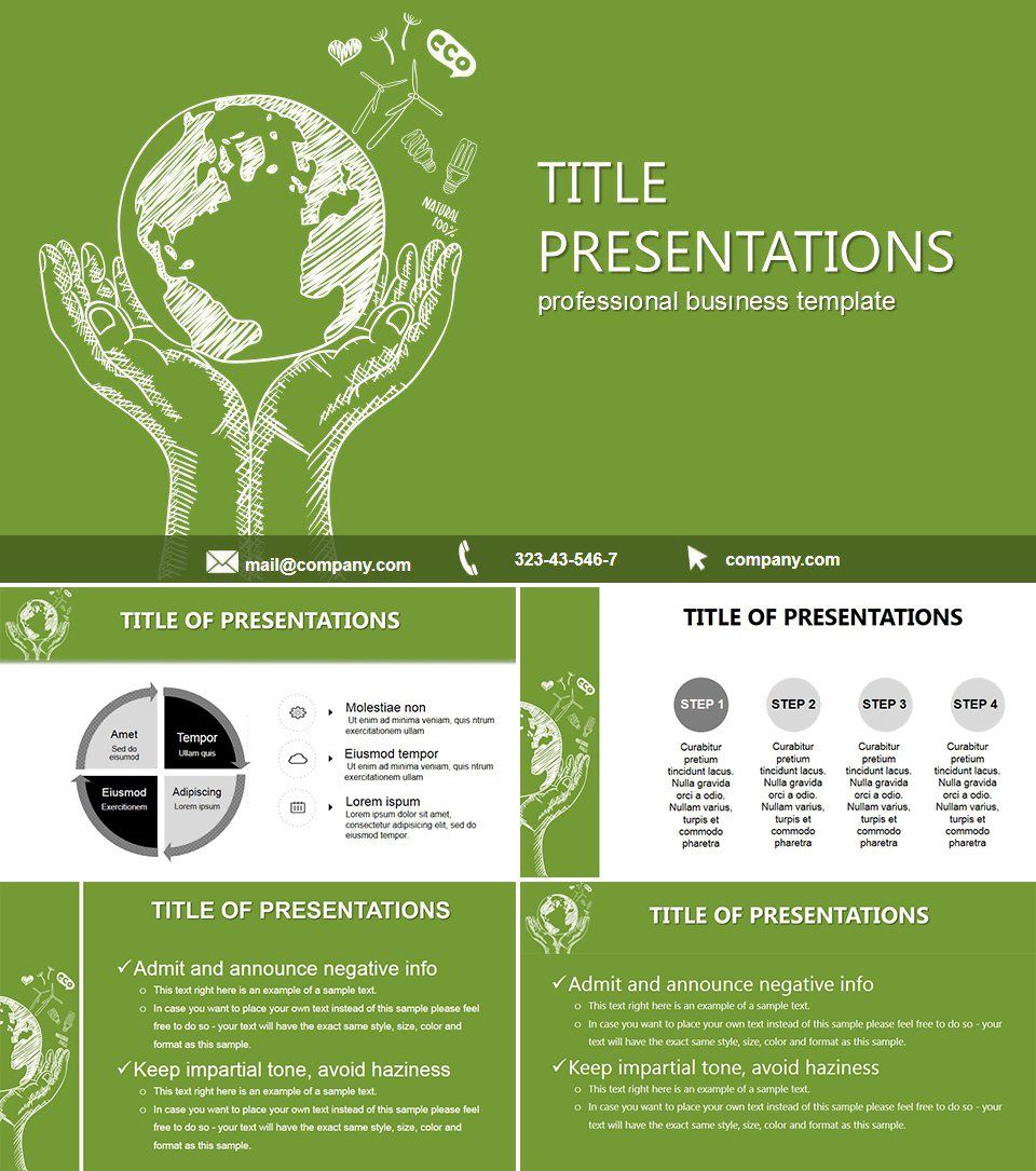 Download Free Eco-Friendly PowerPoint Template for Presentations