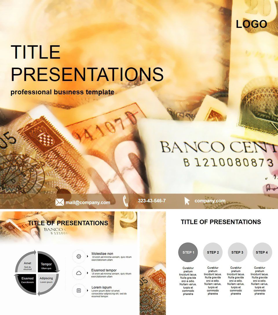 Bank Assets Finance PPT Template