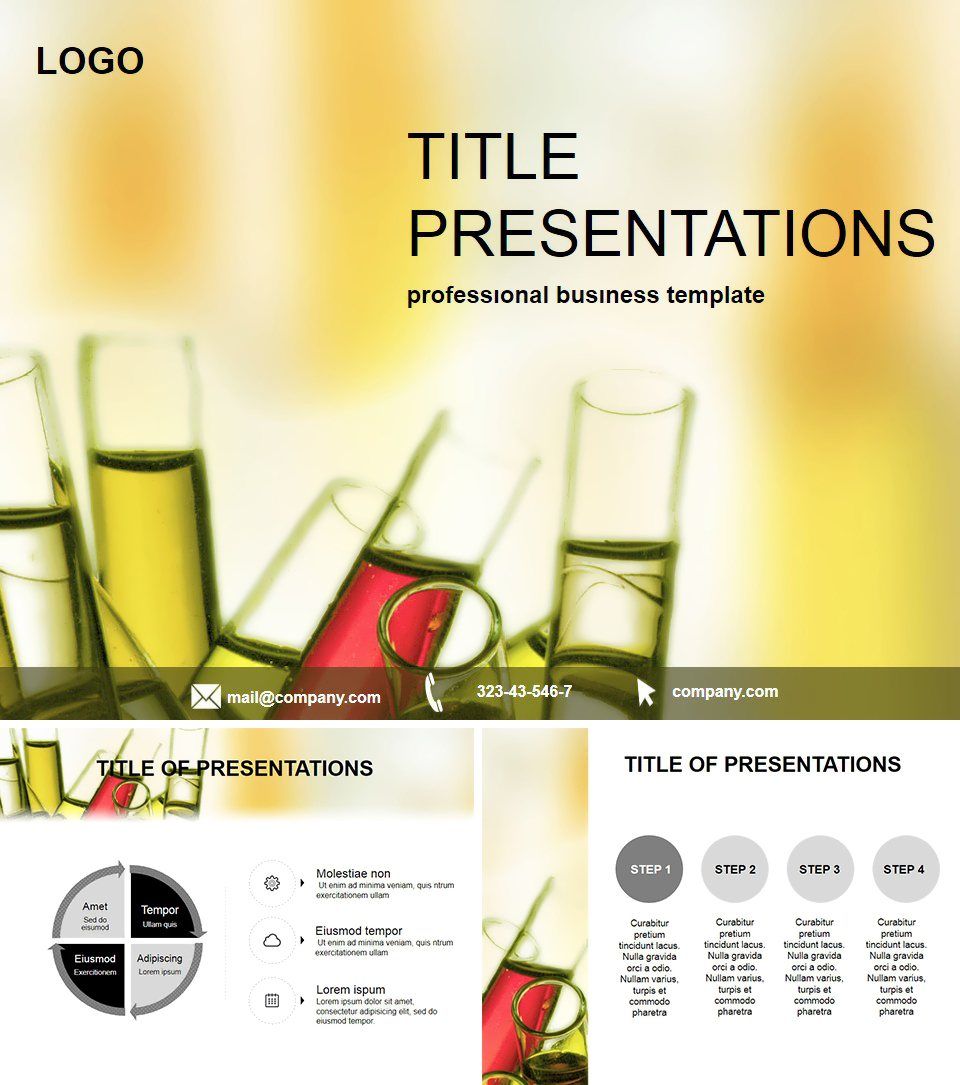 Chemistry PowerPoint Template for Labs