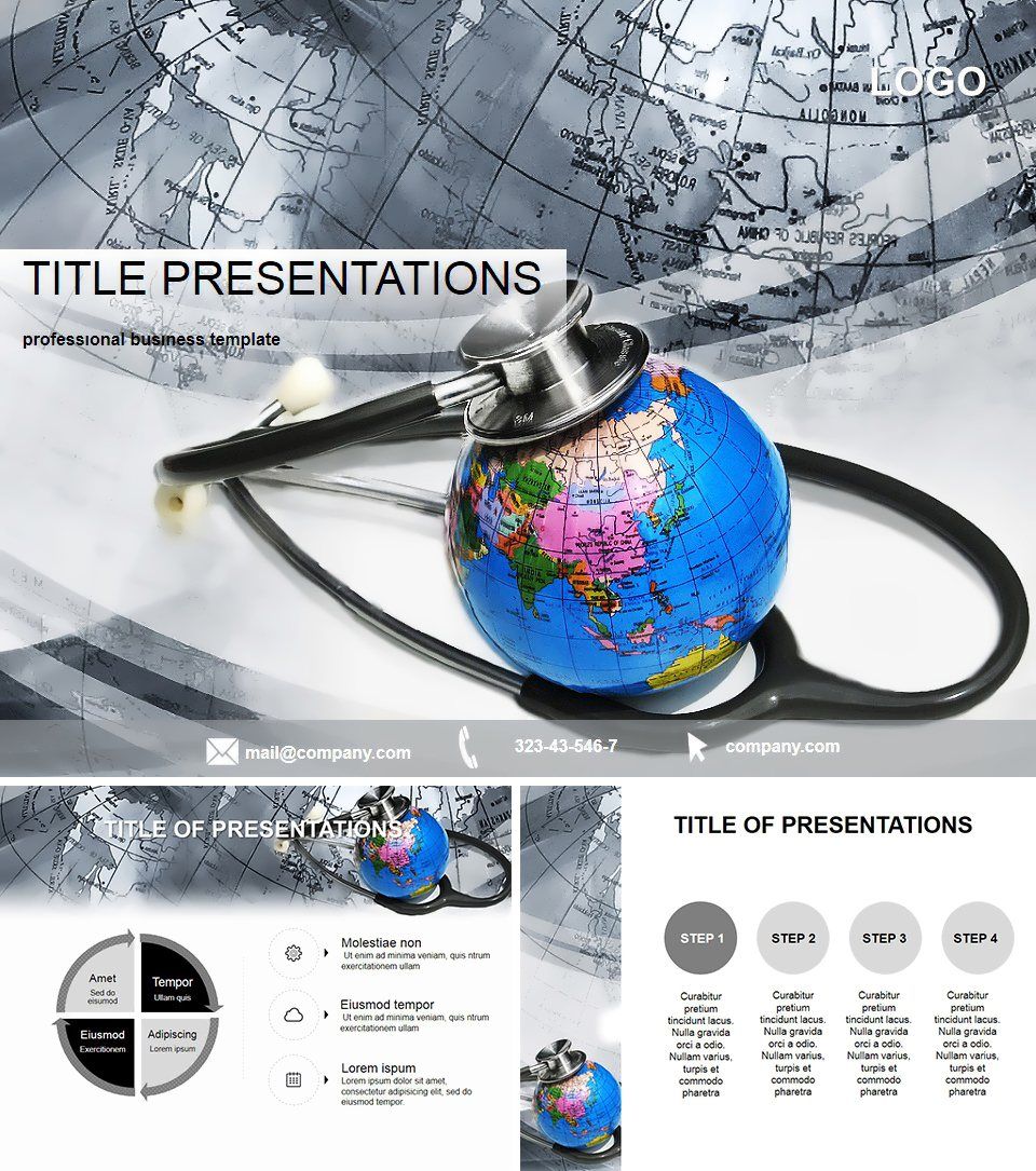 Global Economy PowerPoint Template - Download PPT