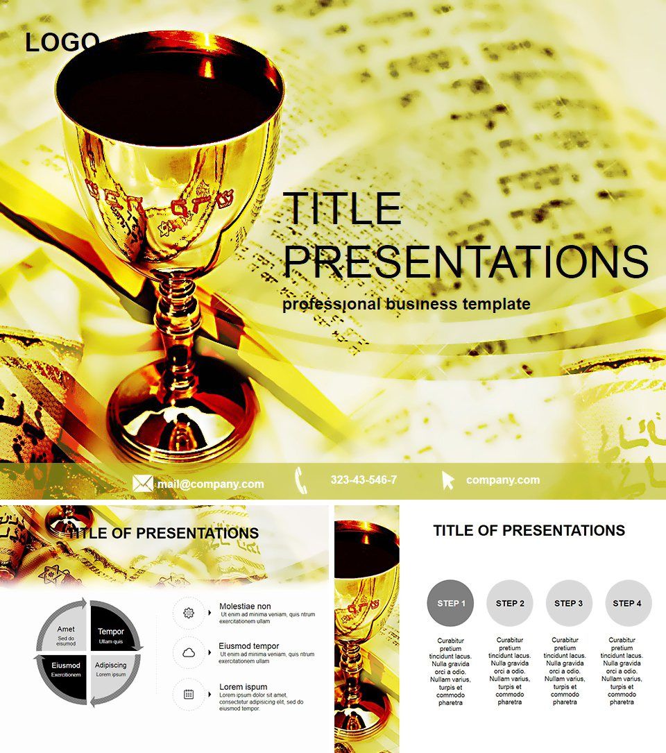 Passover PowerPoint Template: Celebrate Festival Presentation
