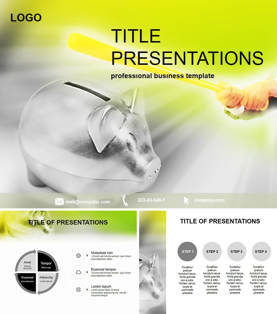 Credit Accounts PowerPoint templates | ImagineLayout.com