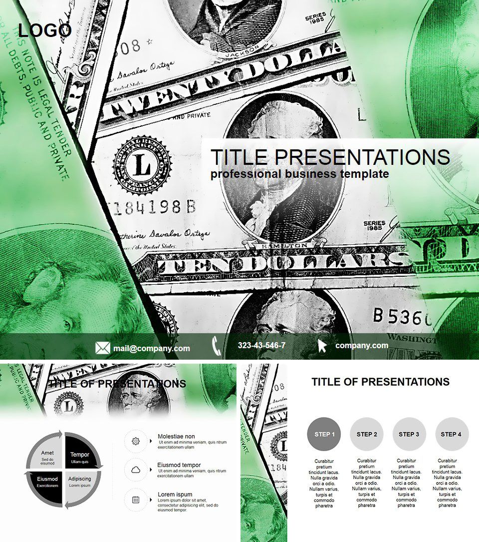 Dollar Exchange Rate PowerPoint Template