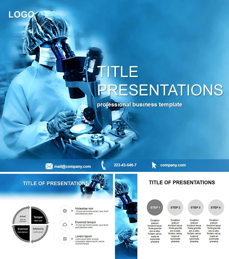 Laboratory Testing PowerPoint Template