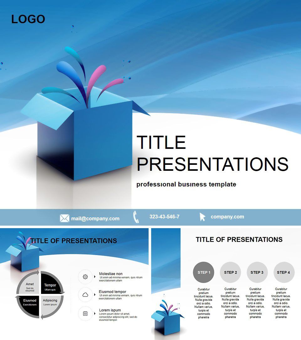 Surprise Box PowerPoint Slides