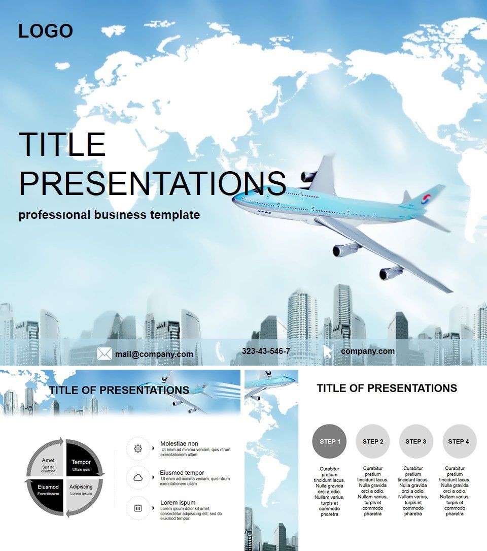Take Your Presentations to New Heights with the International Flights