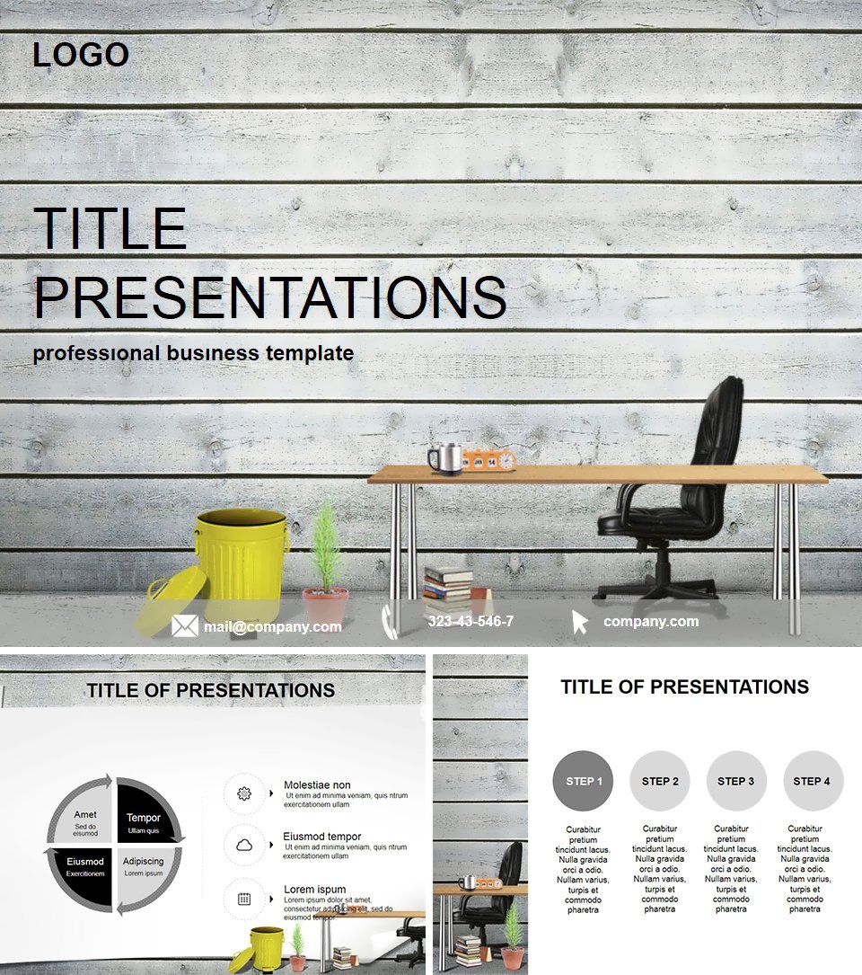 Workplace PowerPoint template