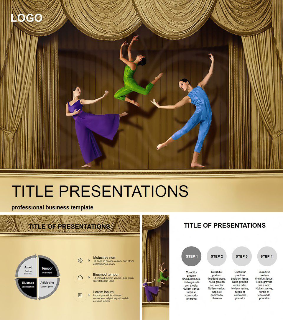 Theater - Ballet PowerPoint Templates