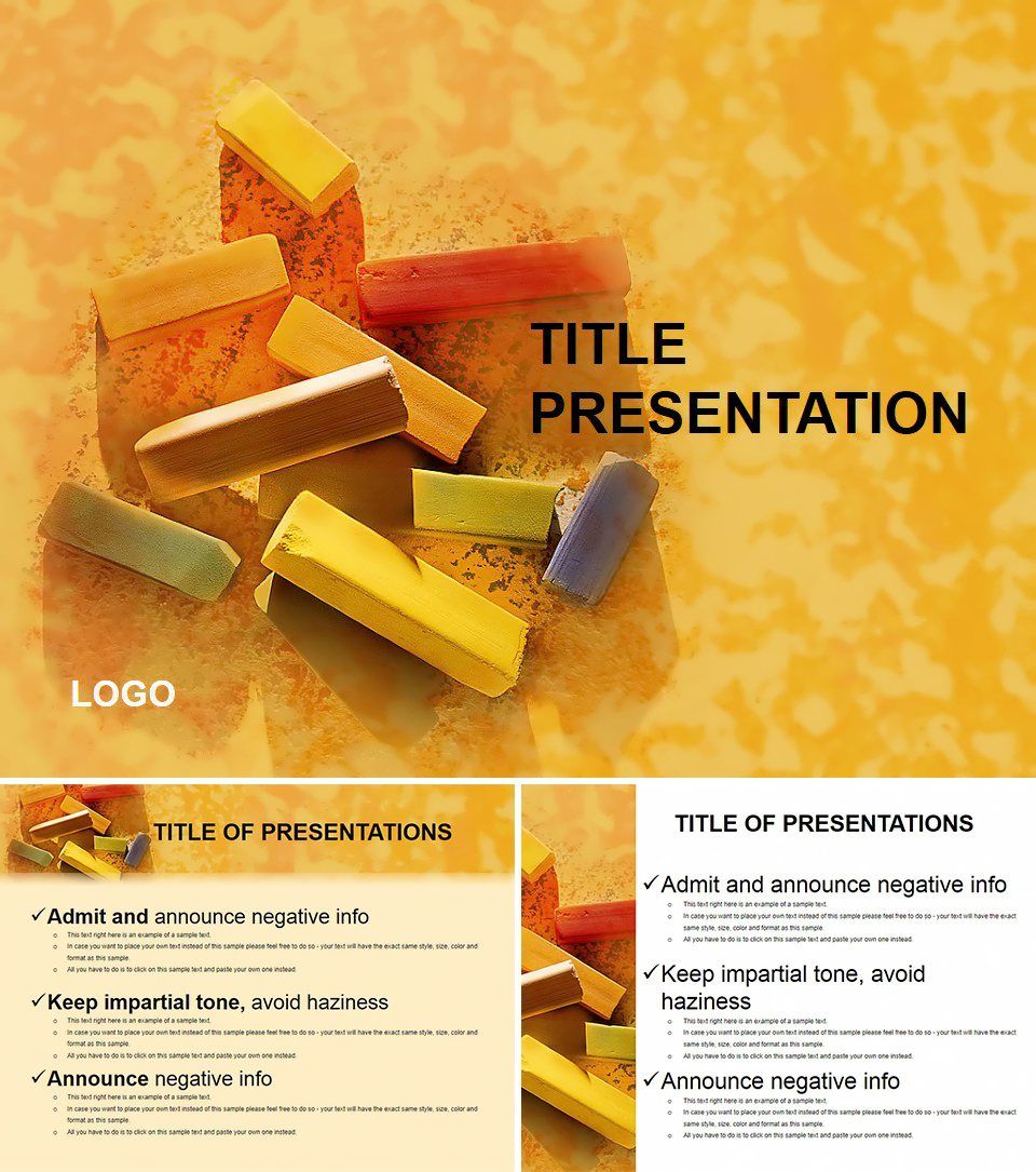 Chalk Drawing PowerPoint Templates