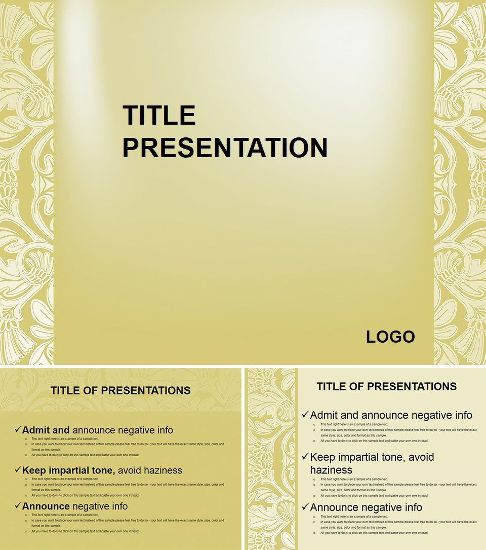 Shelf Ornament PowerPoint Templates