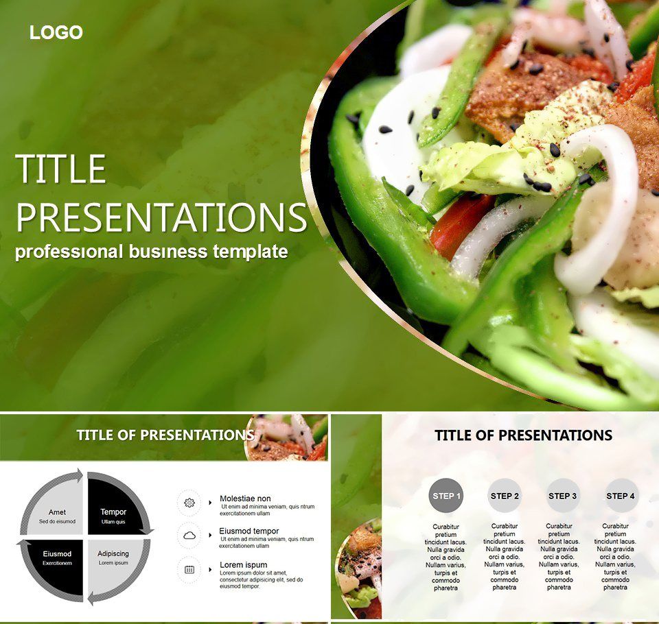 Nutrition PowerPoint template Presentation