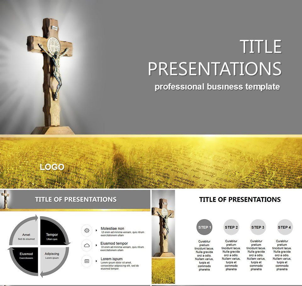 Serenity Prayer PowerPoint Template: Peaceful Presentations