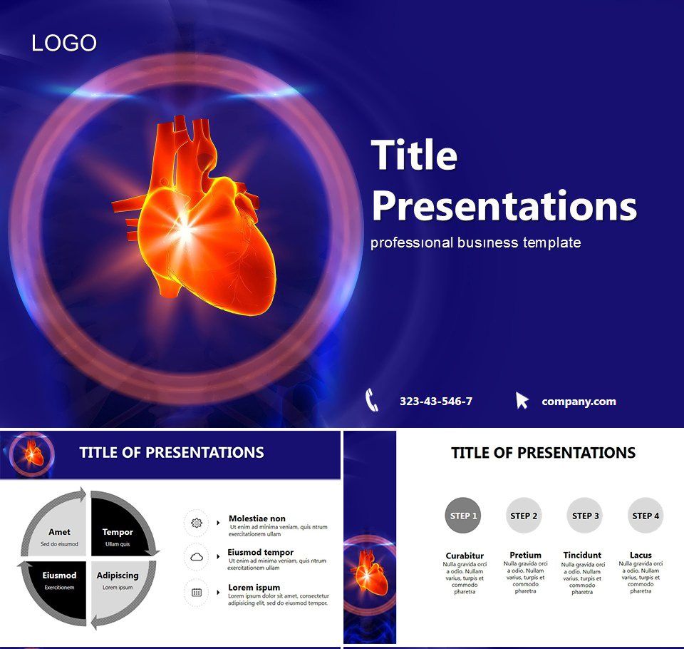 Heart Disease PowerPoint templates