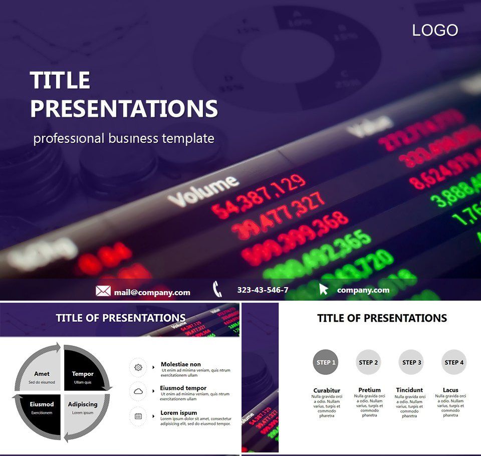 Financial Analysis Software PowerPoint templates