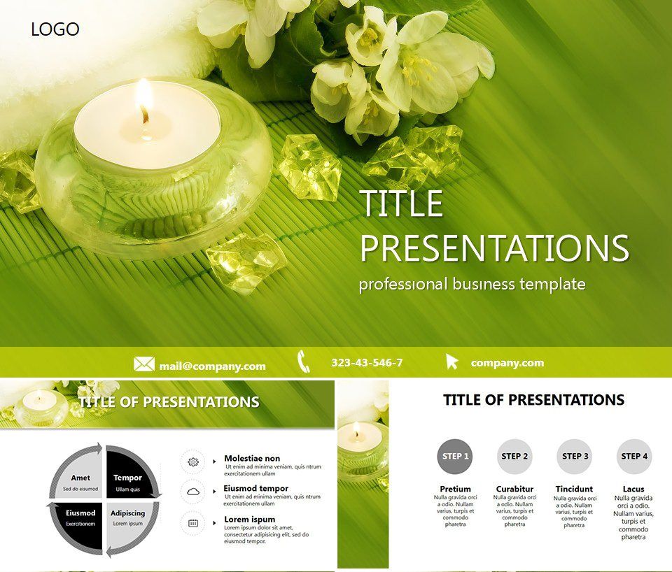 Relaxation Techniques PowerPoint template
