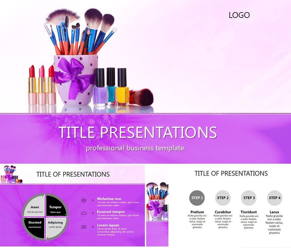 Download Lush Cosmetics PowerPoint Template, PPT