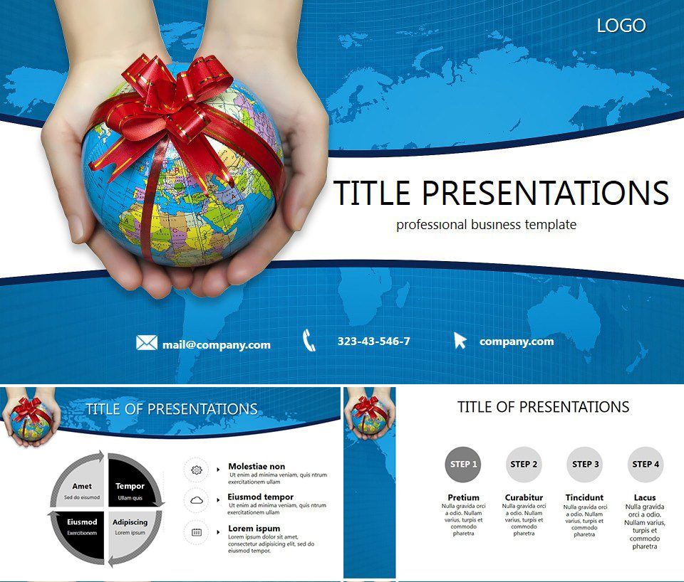 World Surprise PowerPoint template