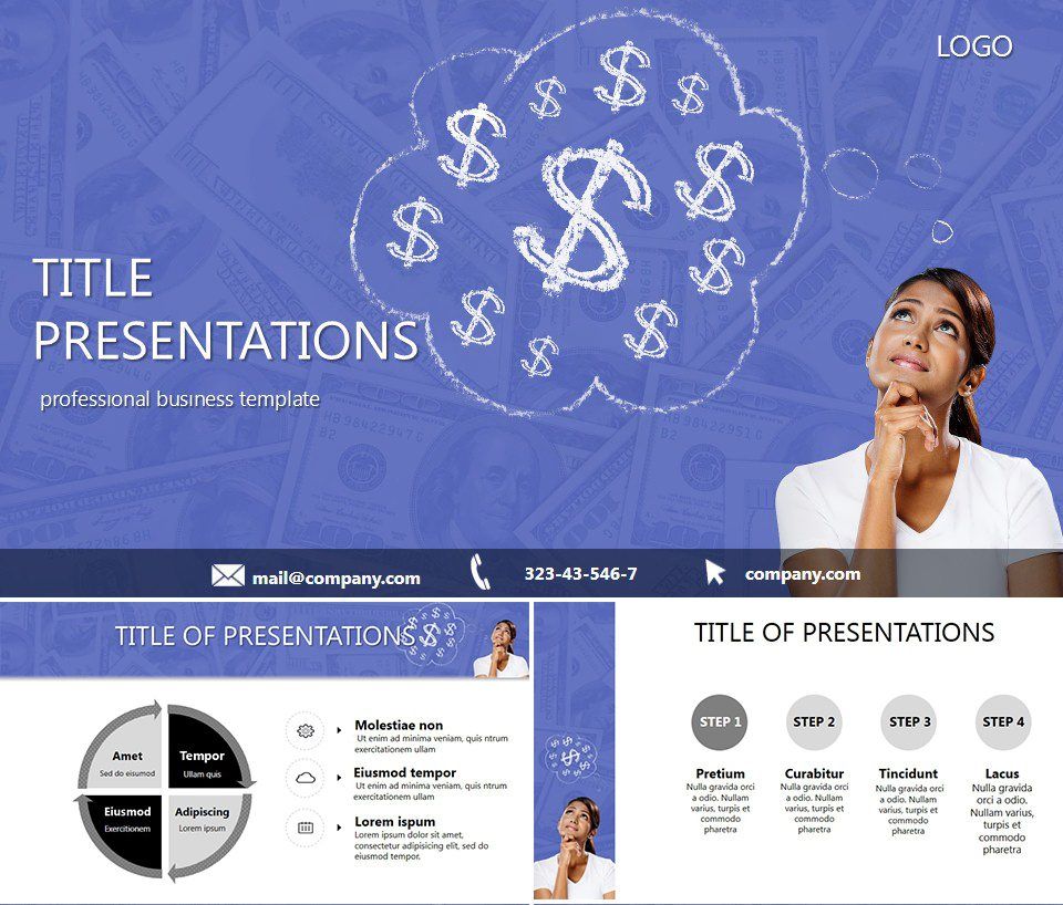 How to Earn Money PowerPoint template