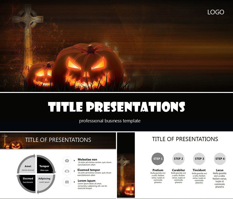 Halloween Tradition PowerPoint template