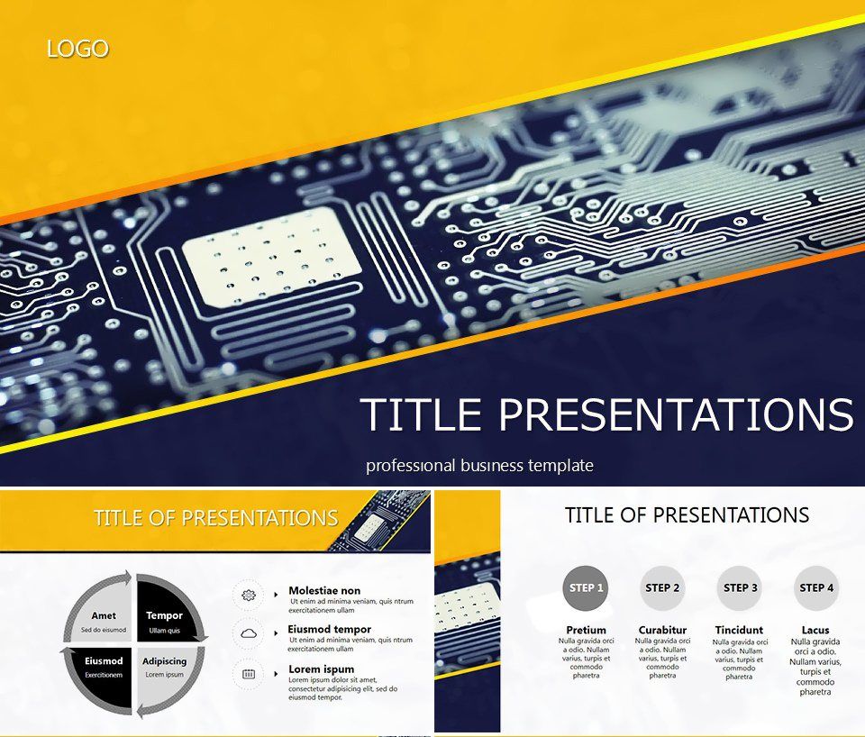Microchip PowerPoint templates