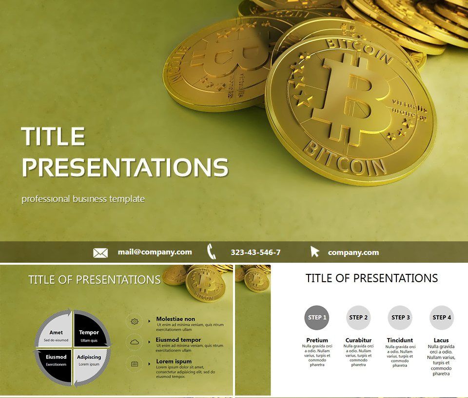 Bitcoin money PowerPoint presentation