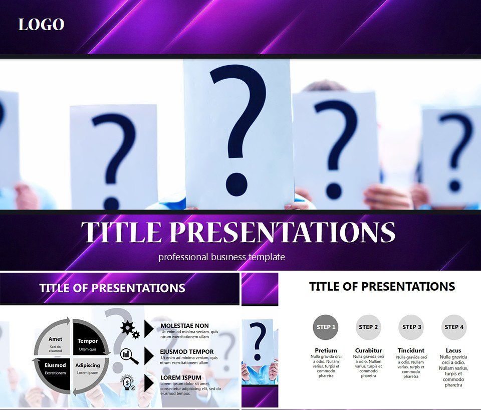 Question Mark PowerPoint templates