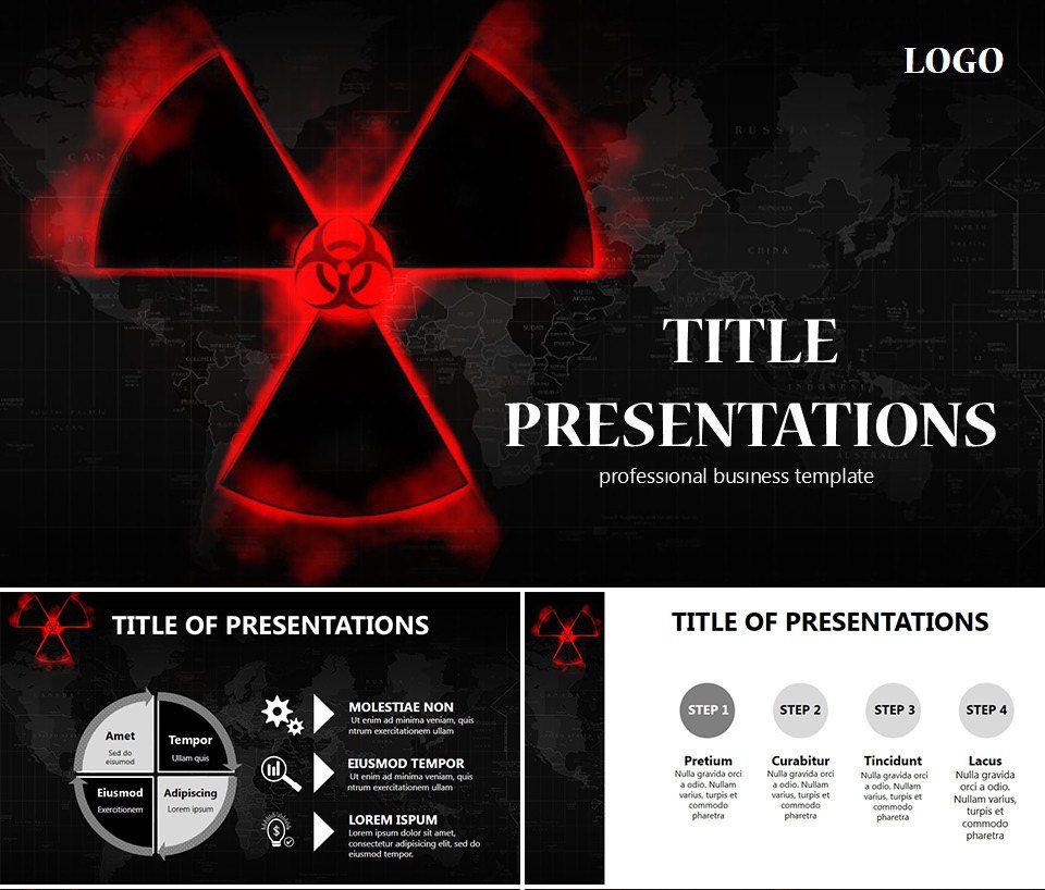 Danger PowerPoint presentation template